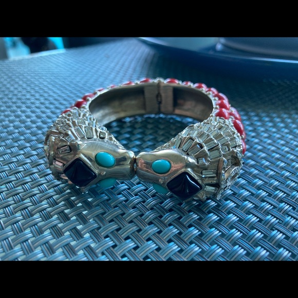 CHANEL | Jewelry | Chanel 8c Boutique Runway Lion Cuff Bracelet | Poshmark
